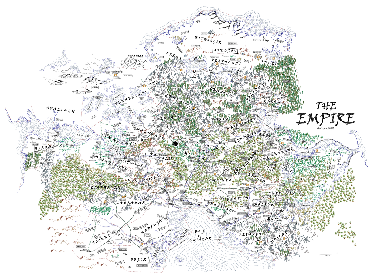 Map - Detailed Empire - Empire