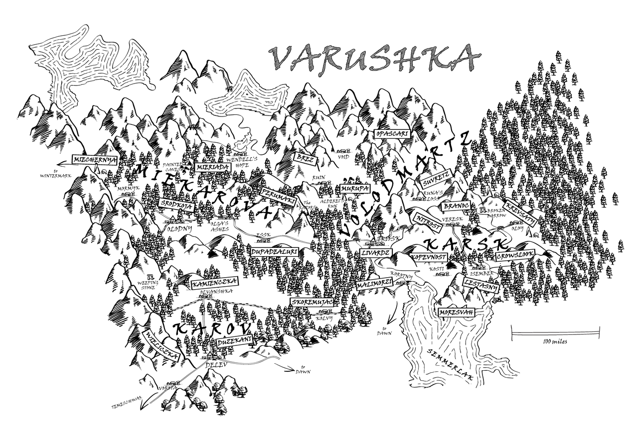 Varushka Maps - Empire