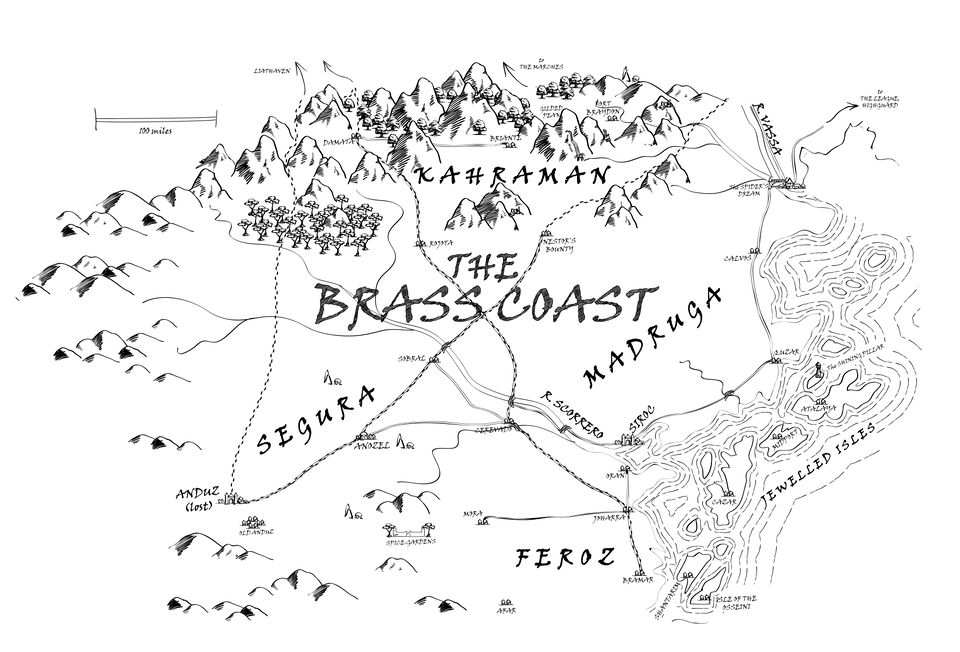 Brass Coast Maps - Empire